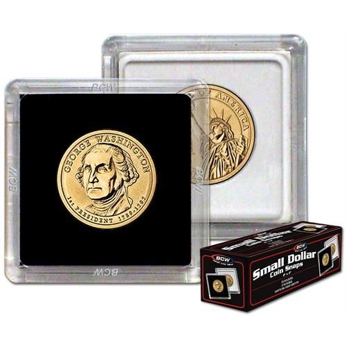 BCW 2×2 Small Dollar Coin Snap (Box of 25) – The Canup Coin Company